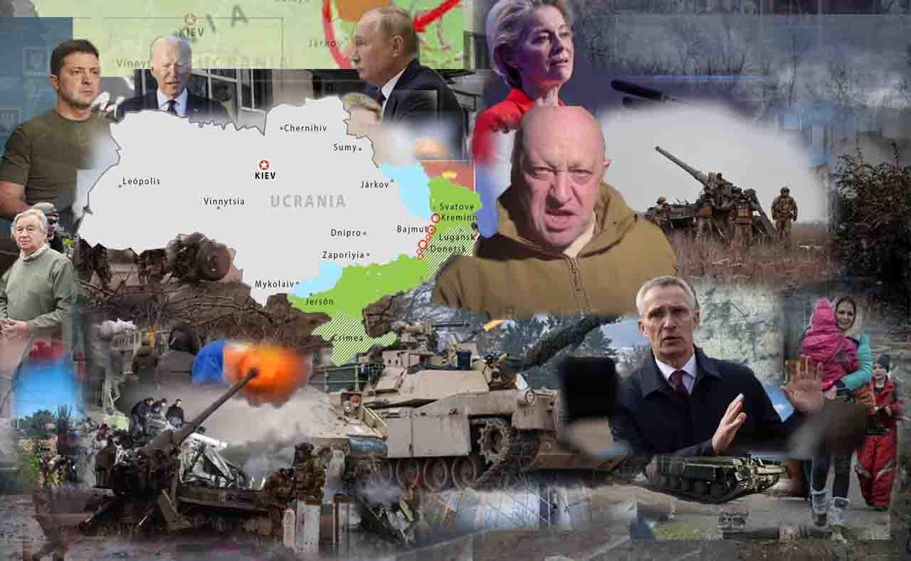 Mapa de la guerra en Ucrania a 5 de mayo de 2023